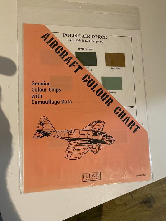 ACC POLISH AIR FORCE WWII COLOUR CHIPS (Gebraucht) in MÜHLEDORF/SO für ...