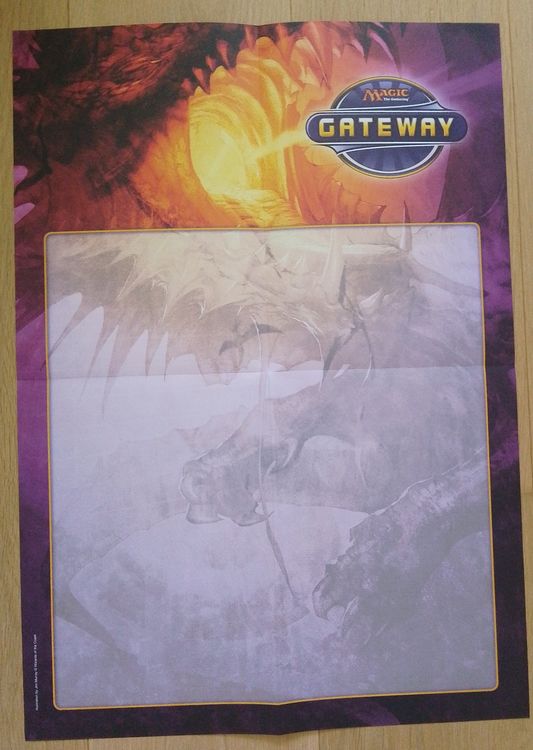Magic the Gathering Poster Gateway Feuer 59 x 42 cm (Gebraucht) in ...