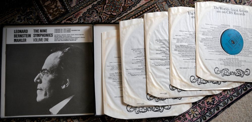 Mahler Symphony No. 1- 2 - 3 Bernstein CBS 5 LP Box (Gebraucht) in Unterseen für CHF 29.9 – mit ...