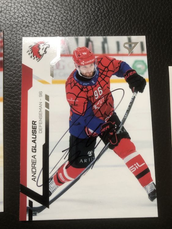 Andrea Glauser Lausanne Hockey Card signiert (Gebraucht) in ...