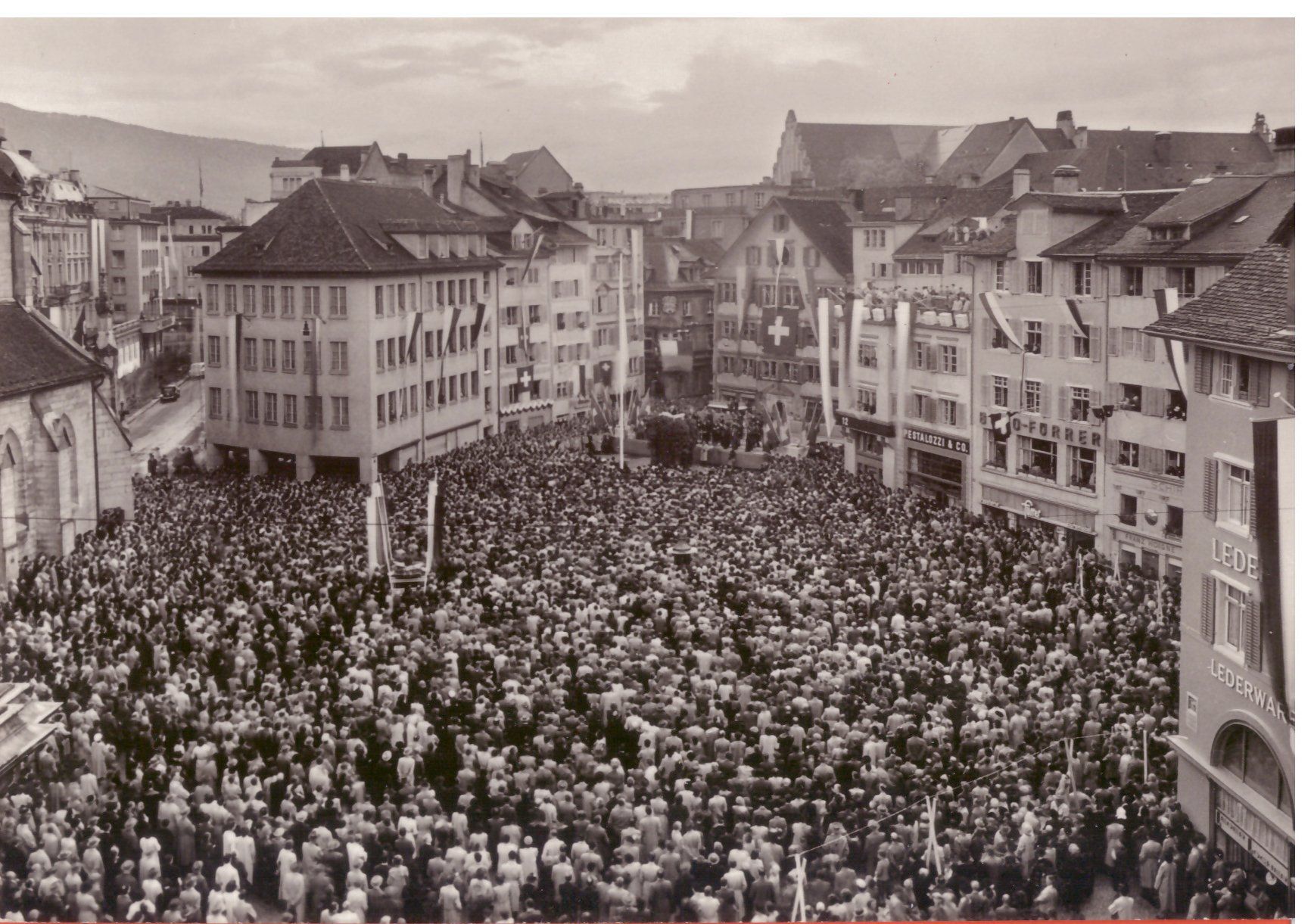 1951 ZÜRICH 600 JAHRE IM BUNDE D. EIDGENOSSEN JUBILÄUMSFEIER (Neu ...