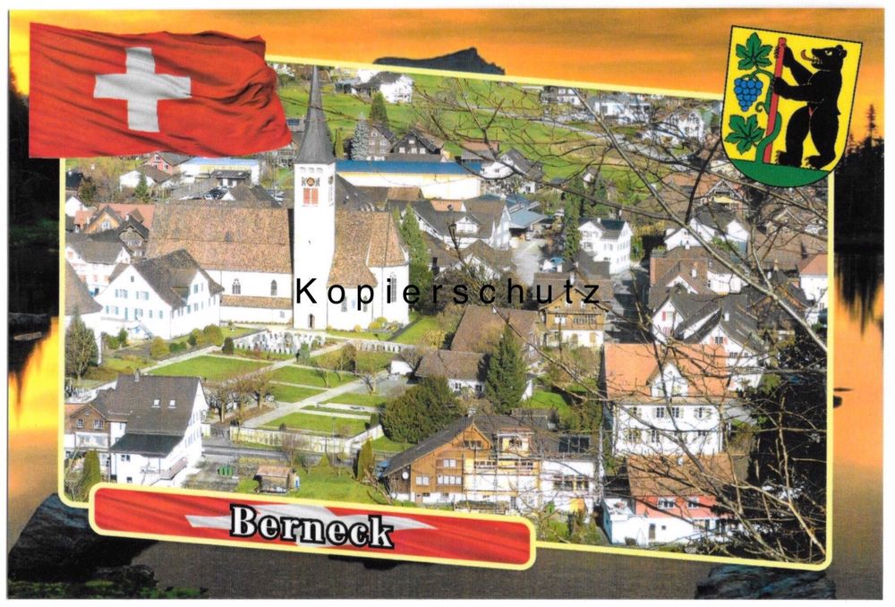 Berneck SG - Teilansicht - Wappen | Kaufen auf Ricardo