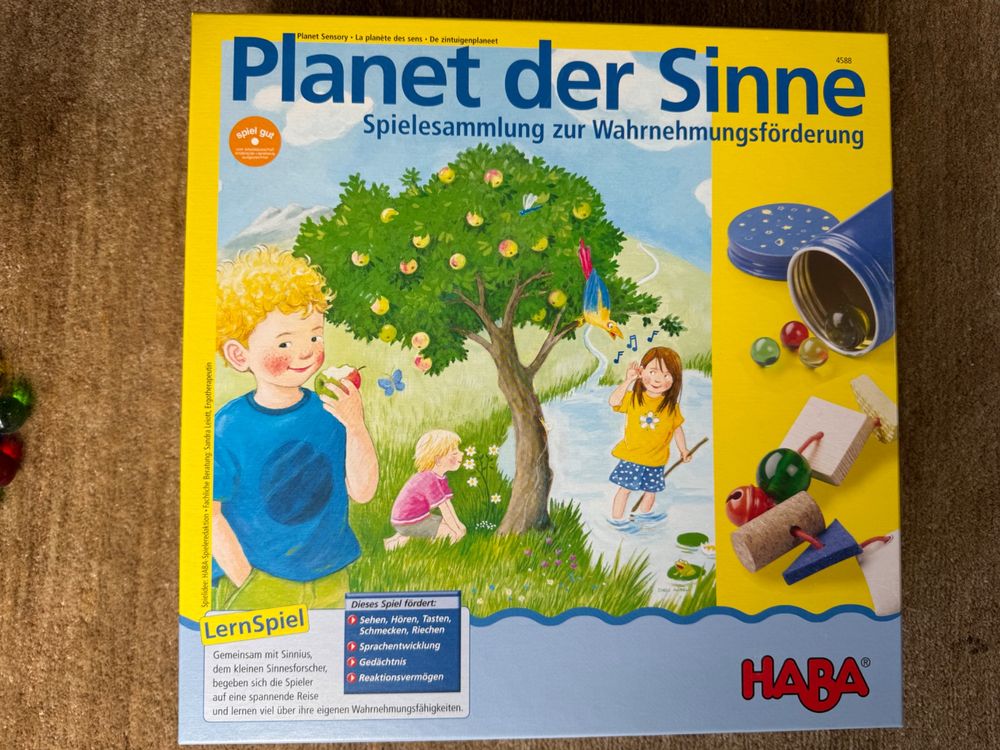 HABA - Planet der Sinne - Spielsammlung zur Wahrnehmungsförd (Neu ...