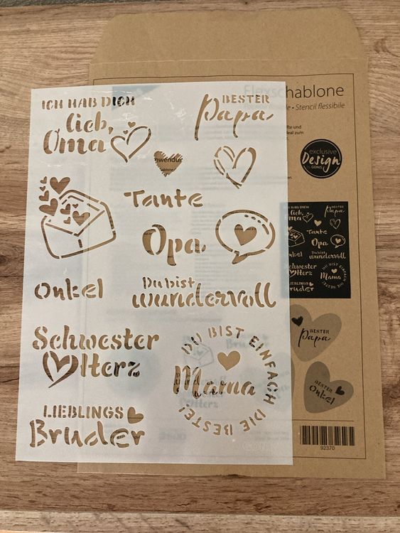 Gonis Schablone | Kaufen auf Ricardo