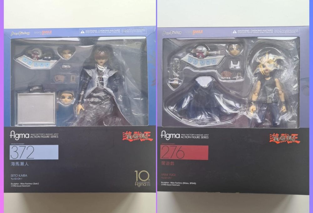 +RAR+ Actionfigur Set: Figma - Yu-Gi-Oh! (Kaiba & Yugi) (Gebraucht) in ...