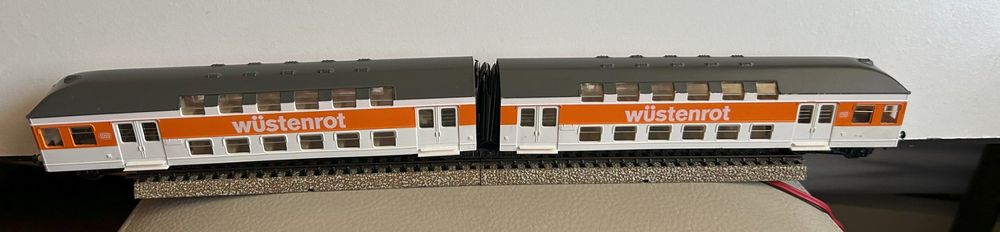 Roco DB Doppelstock Wagen, Wüstenrot, sehr selten | Kaufen auf Ricardo