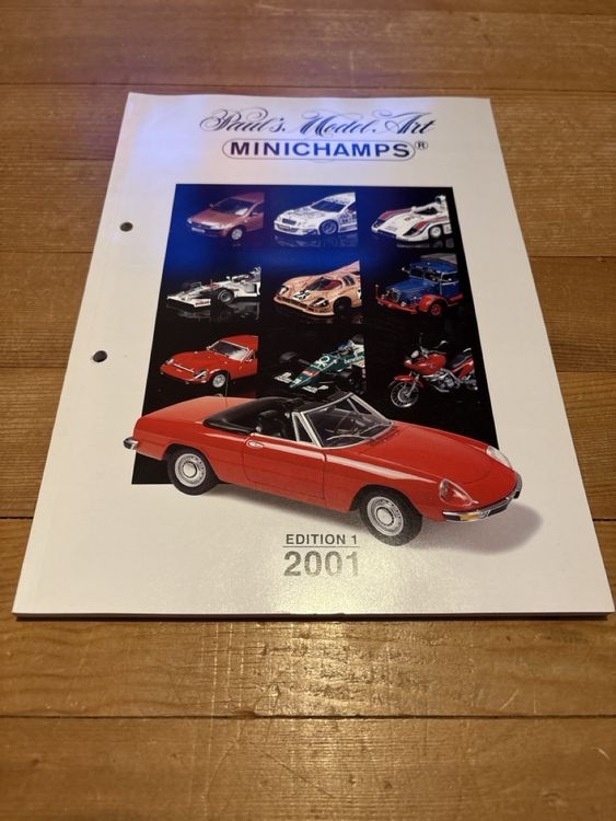 Minichamps Paul's Model Art Katalog Edition 1 / 2001 (Gebraucht) in ...
