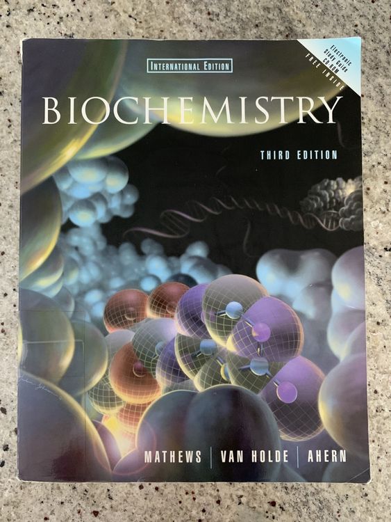 Biochemistry Textbook 3rd Edition By Mathews, Van Holde (Gebraucht) in ...