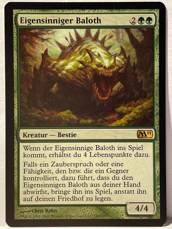 Magic The Gathering - Eigensinniger Baloth | Kaufen auf Ricardo