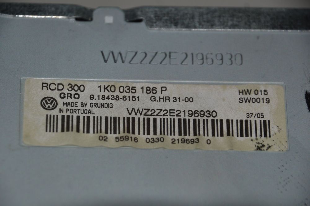 Autoradio VW RCD 300 | Kaufen auf Ricardo