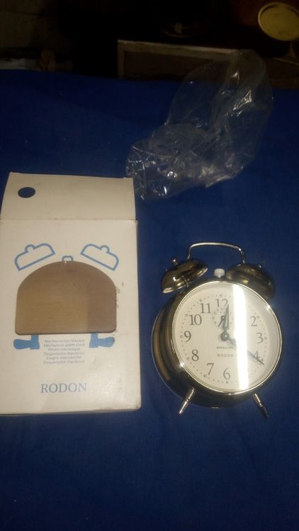Retro Rodon Wecker, verchromt, Vintage Style, Top! (Neu und ...