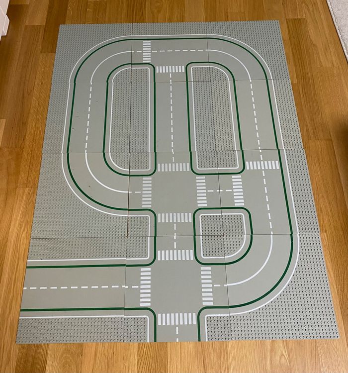 Lego City Strassenplatten grau 12x | Kaufen auf Ricardo