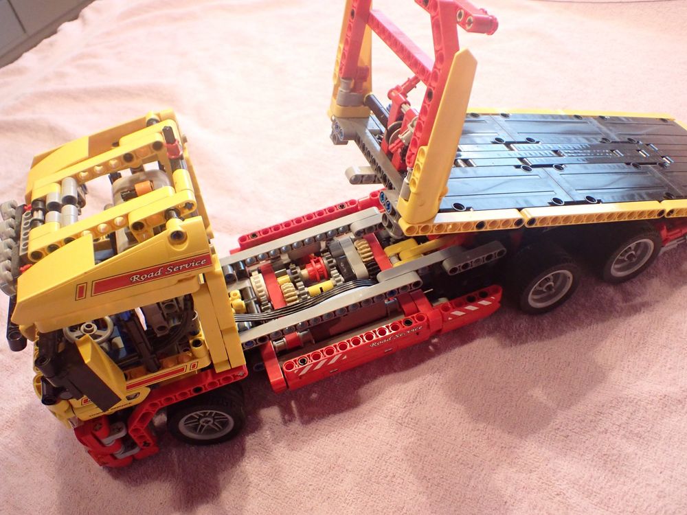 LEGO 8109 Technik Flatbed Truck Tieflader LKW Technic | Kaufen auf Ricardo
