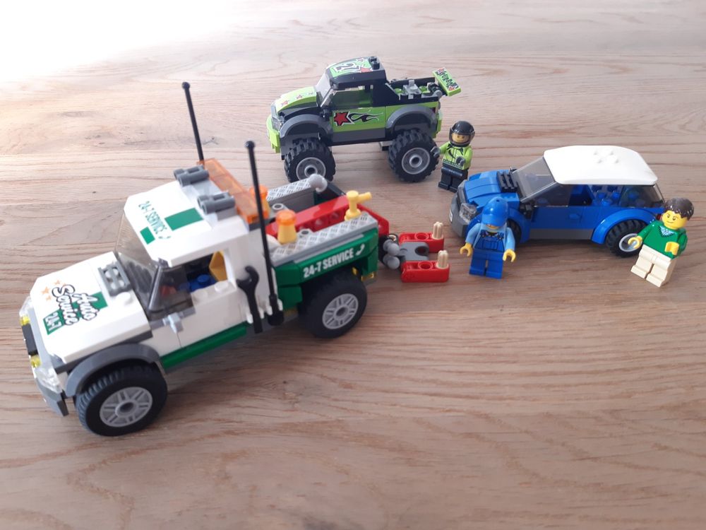 Lego City Abschleppwagen und Monstertruck | Kaufen auf Ricardo