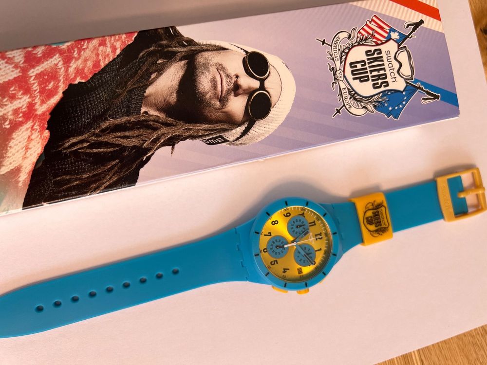 Swatch pro Team, Swatch Chrono Plastic (Gebraucht) in Maienfeld für CHF ...