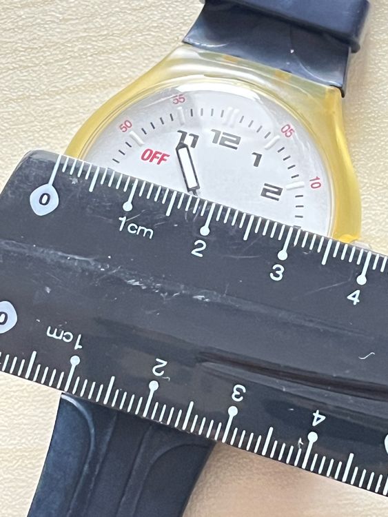 Swatch Uhr, Rarität "On Off" (Gebraucht) in Grenchen für CHF 10 – mit ...