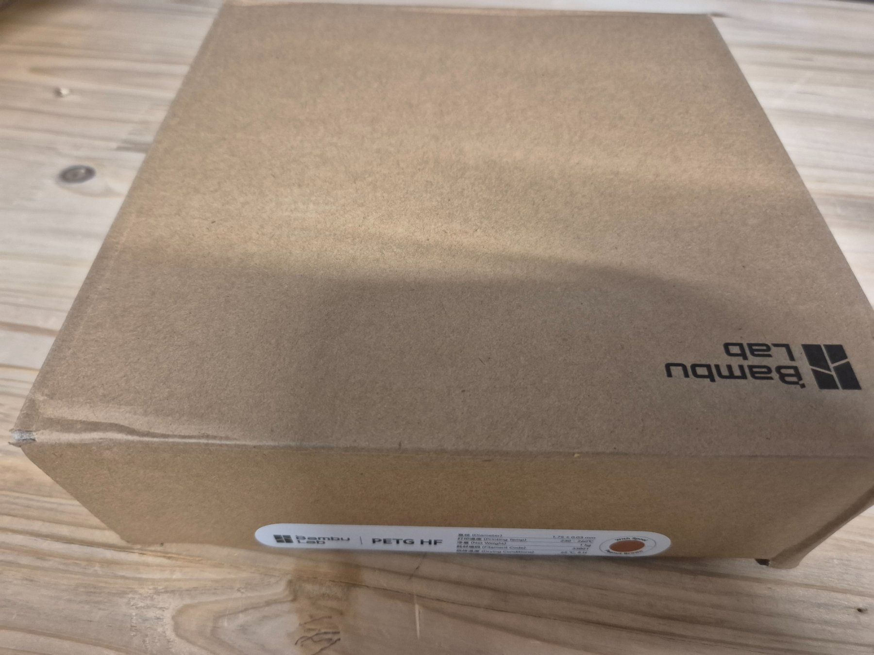 Bambu LAB PETG HF Mit Spule Peanut Brown (Neu und originalverpackt) in ...