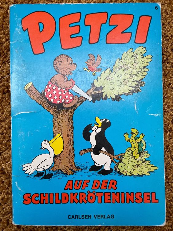 PETZI Band 6: Auf Der Schildkröteninsel (12. Auflage 1982) | Kaufen auf ...