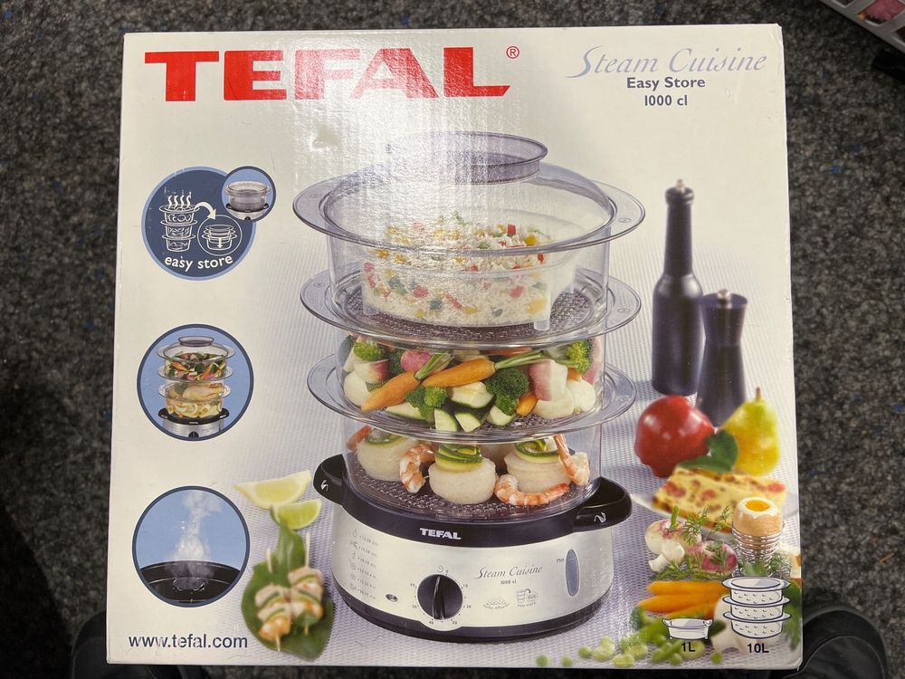 Neuer Tefal Steam Cuisine/Dampfkocher Easy Store 1000cl.(Q) | Kaufen ...