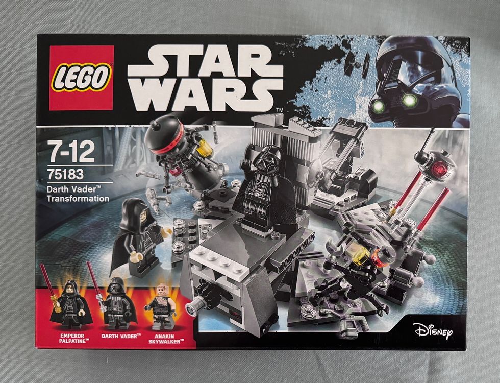 Lego Star Wars 75183 Darth Vader™ Transformation NEU! OVP! (Neu und ...