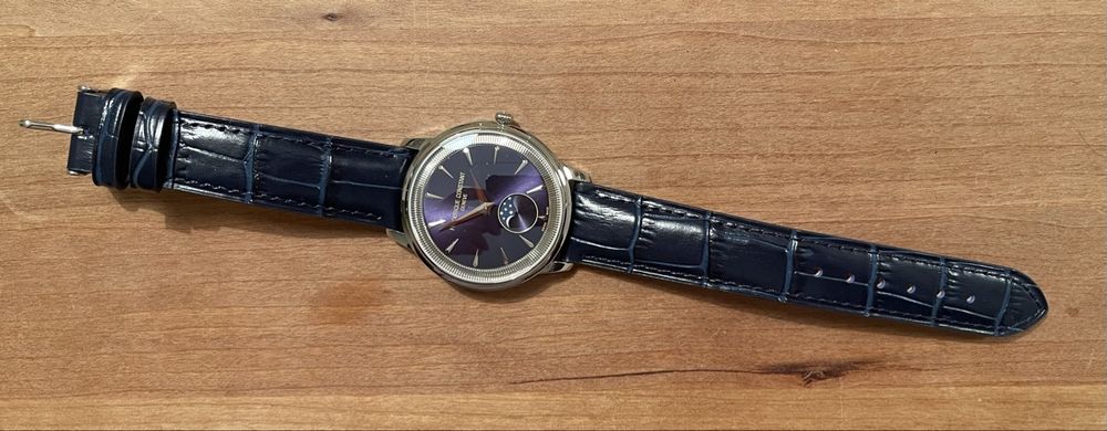 Frederique Constant Classics Moneta Moonphase Unisex Uhr NEU (Neu und ...