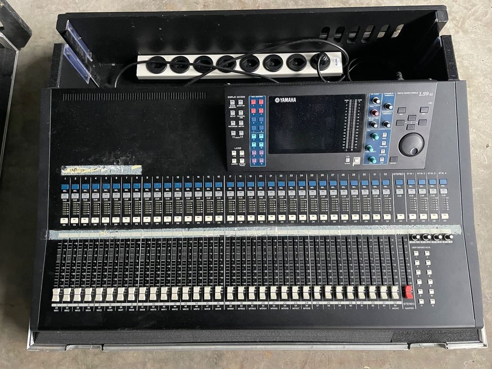 yamaha LS9-32 mischpult mixer inkl. roadcase (Gebraucht) in orpund für CHF 356 – nur Abholung ...