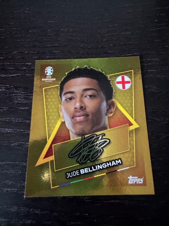 Topps Euro 2024 Bellingham ENG SP Gold (Neu (gemäss Beschreibung)) in ...