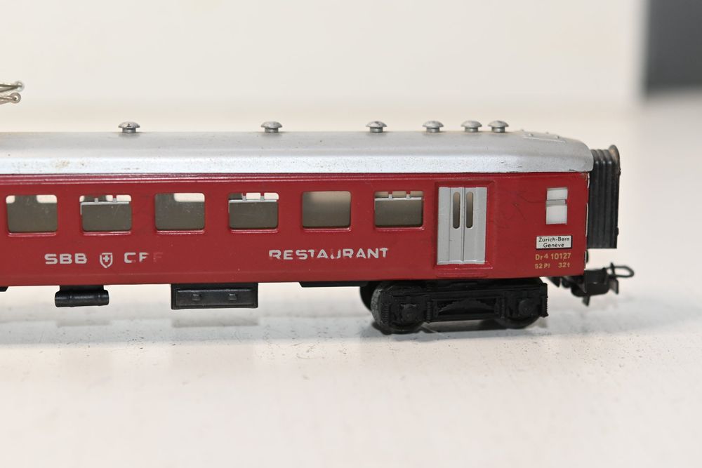 SBB Restaurantwagen Blech Märklin HO/AC (Gebraucht) in Laupen ZH für CHF 6 – mit Lieferung auf ...