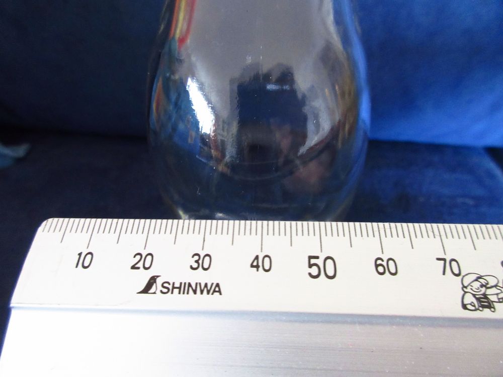 Glas Karaffe, Glasflasche, Flasche Schuh, Kefla Glasschuh (Gebraucht ...