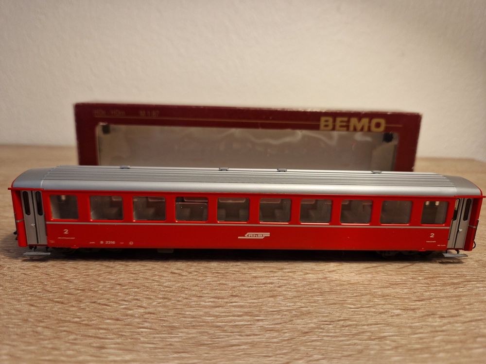 Bemo 3253 126 Personenwagen RhB H0m | Kaufen auf Ricardo