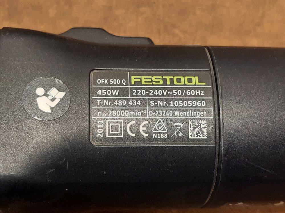 FESTOOL OFK 500 Q-Plus R2 Kantenfräse | Kaufen auf Ricardo