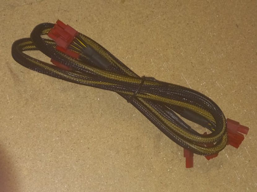 PCIE kabel, 8-Pin auf 8-Pin und 6+2-Pin. Premium Qualität (Gebraucht ...