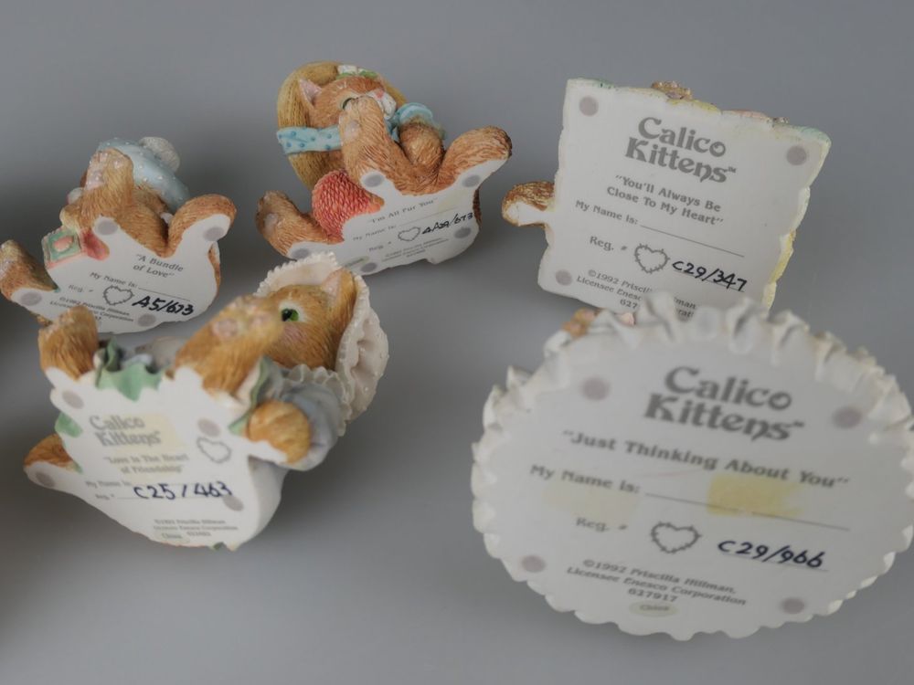 9x Calico Kittens Sammelfiguren (2") (Gebraucht) in Rüti ZH für CHF 80 ...