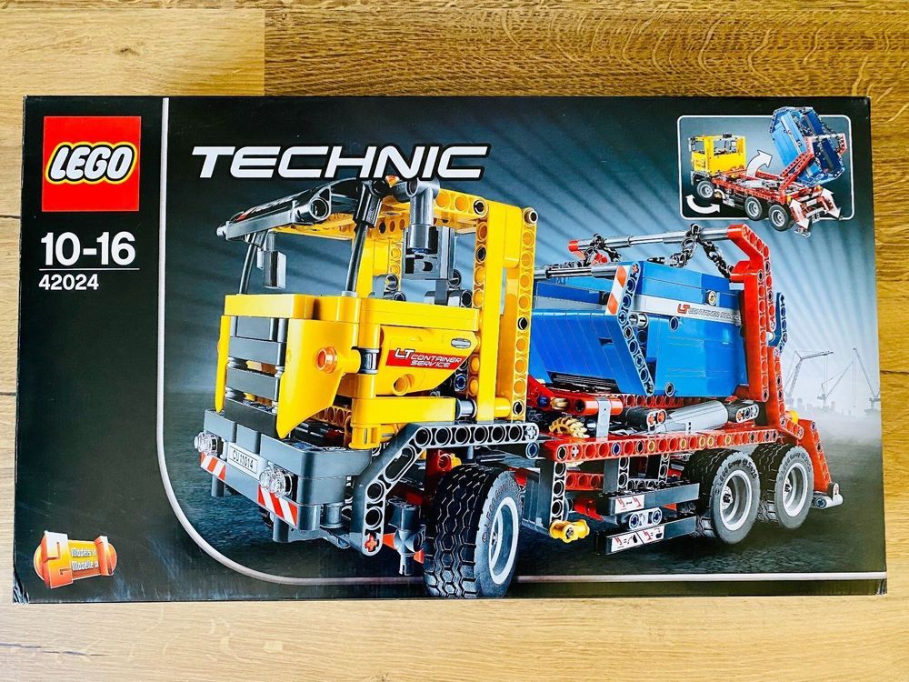 Lego 42024 Container Truck OVP & Motor | Kaufen auf Ricardo