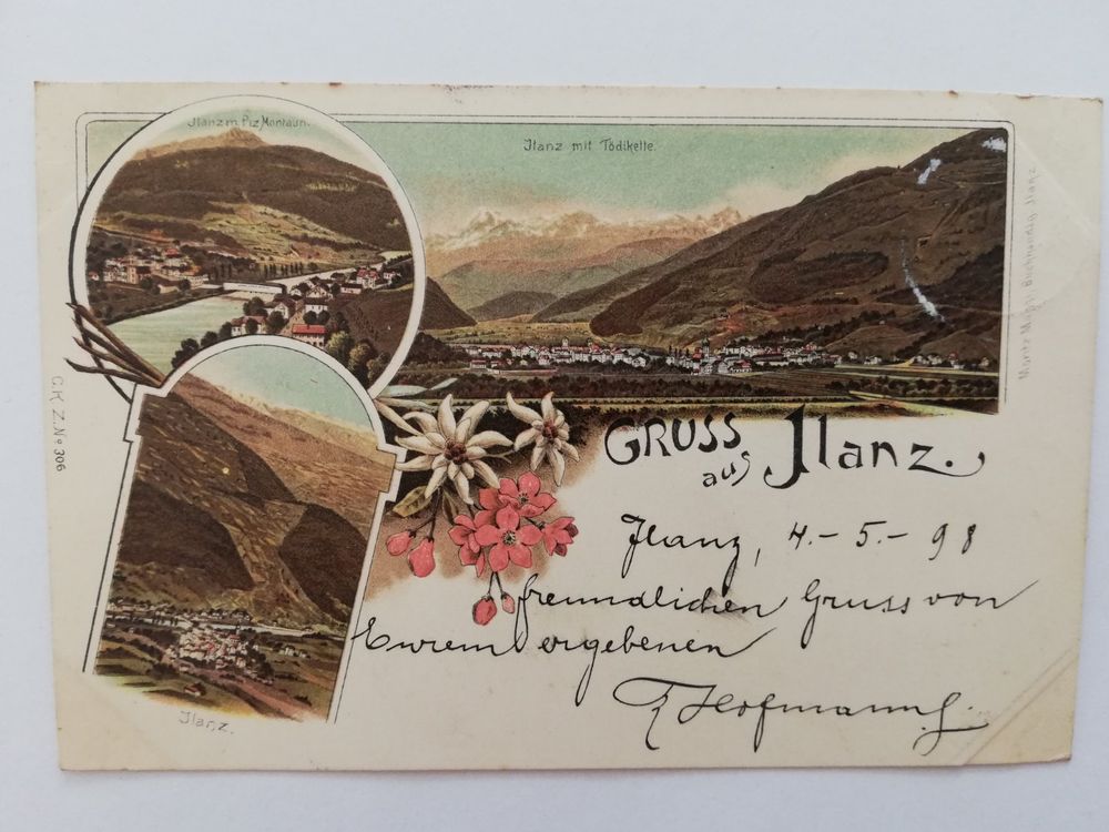 Postkarte Gruss aus Ilanz 1898 | Kaufen auf Ricardo