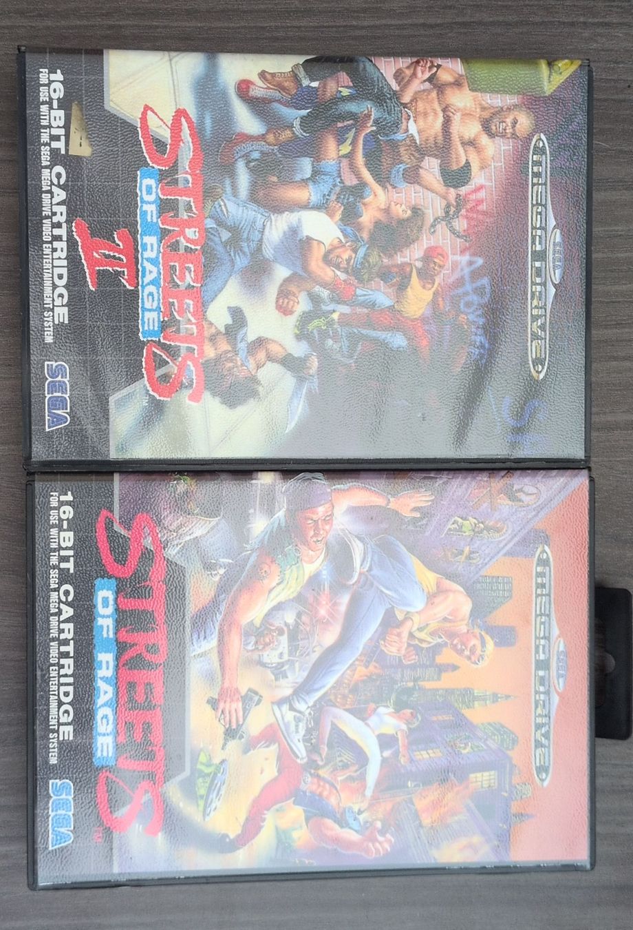 Streets of Rage 1 & 2 - Sega Mega Drive PAL - Retro Gaming (Gebraucht ...