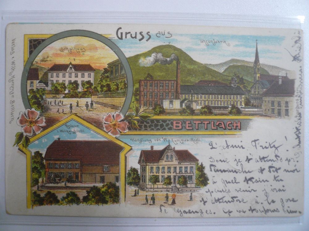 farbige LithoAK BETTLACH (Gebraucht) in Oberhofen am Thunersee für CHF 29 – mit Lieferung auf ...