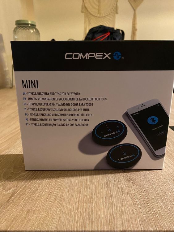 Muskelstimulator mit Bluetooth Compex Mini schwarz | Kaufen auf Ricardo