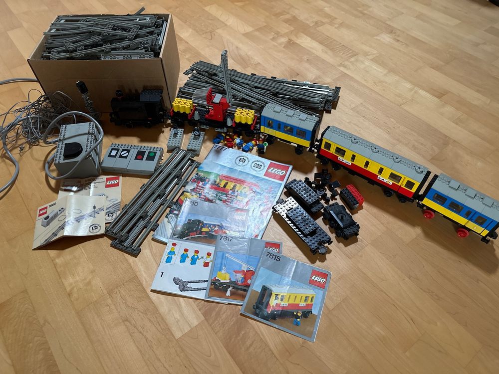 Lego Eisenbahn 80/90er Jahre (Gebraucht) in für CHF 180 – mit Lieferung ...