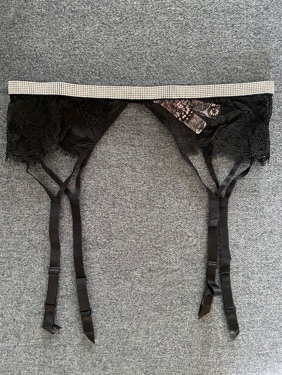 Victoria’s Secret Shine Strap Lace Garter Belt XS/S NEW | Kaufen auf ...