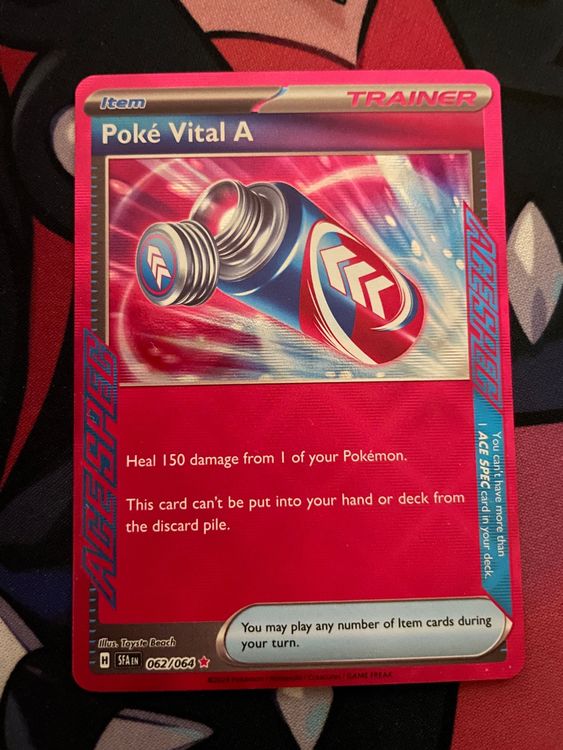 Carte Pokémon Poké Vital A 062/064 (Neu (gemäss Beschreibung)) in für ...