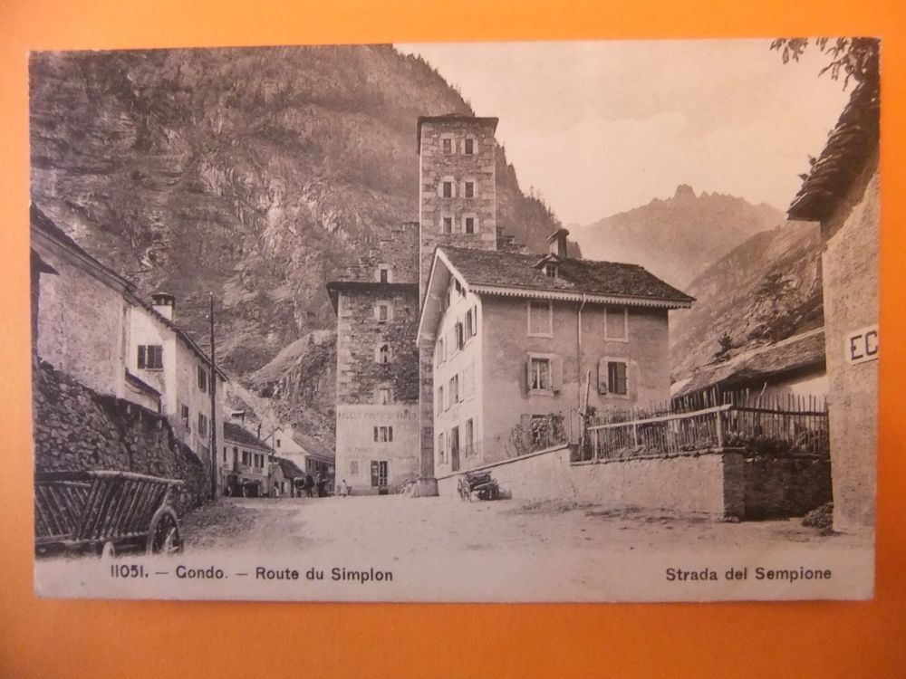 Gondo - Route du Simplon Strada del Sempione (Gebraucht) in St. Niklaus VS für CHF 13 – mit ...