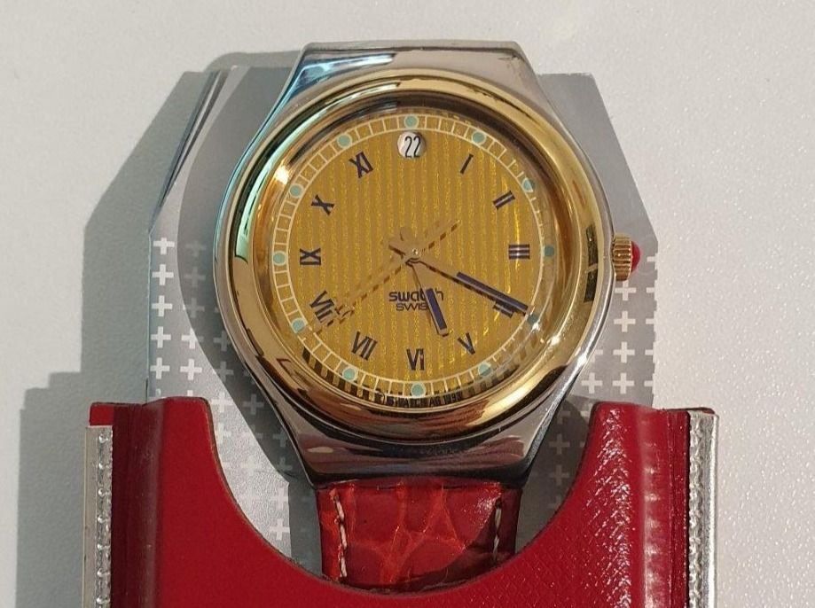 Swatch Crowned Head YGS402 Irony Big (Neu und originalverpackt) in Eich für CHF 20 – mit ...