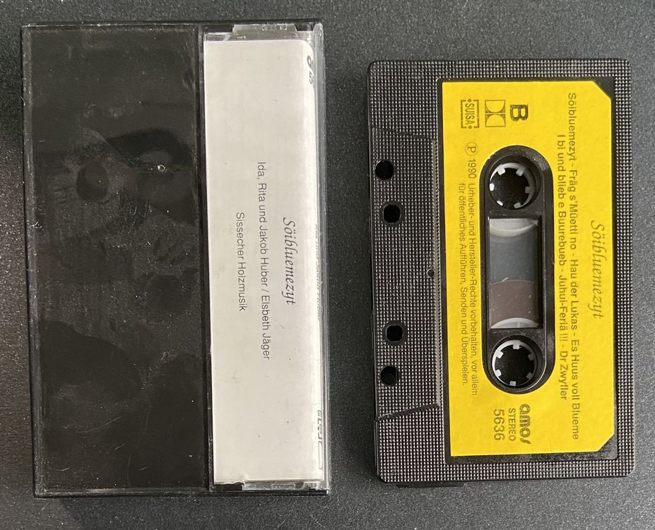 4 Musikkassetten Schweizer Folklore Jodlerklub (Gebraucht) in Böckten ...