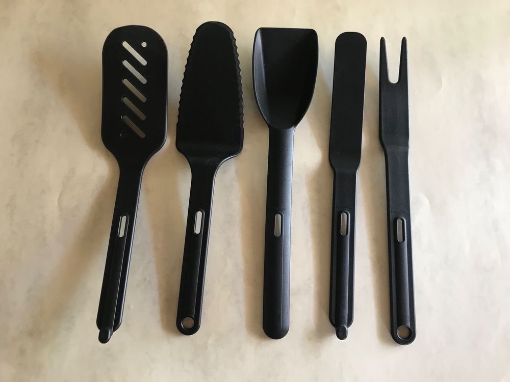 Bratbesteck Schöpfbesteck Tupperware Kunststoff Set 5 Stk | Kaufen auf ...