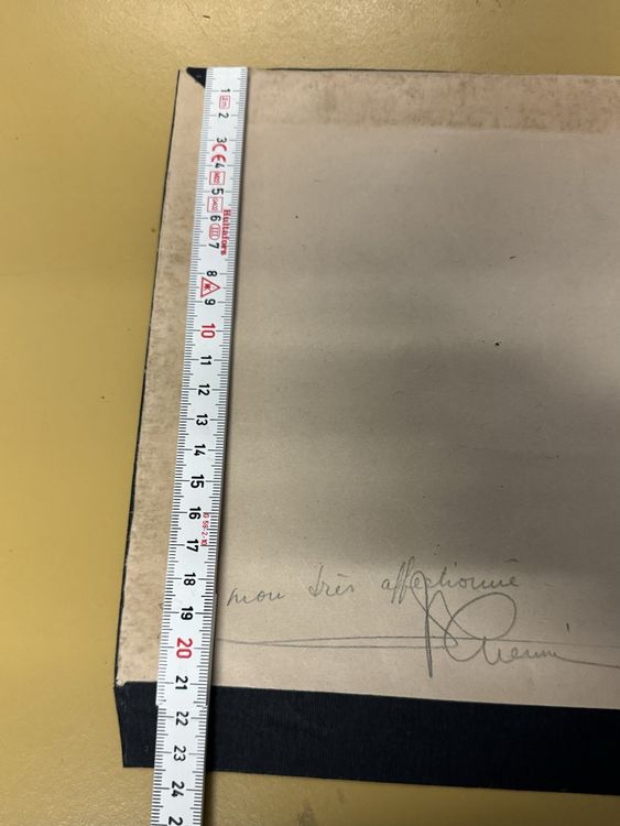 Zeichnung Hand signiert Bild | Kaufen auf Ricardo