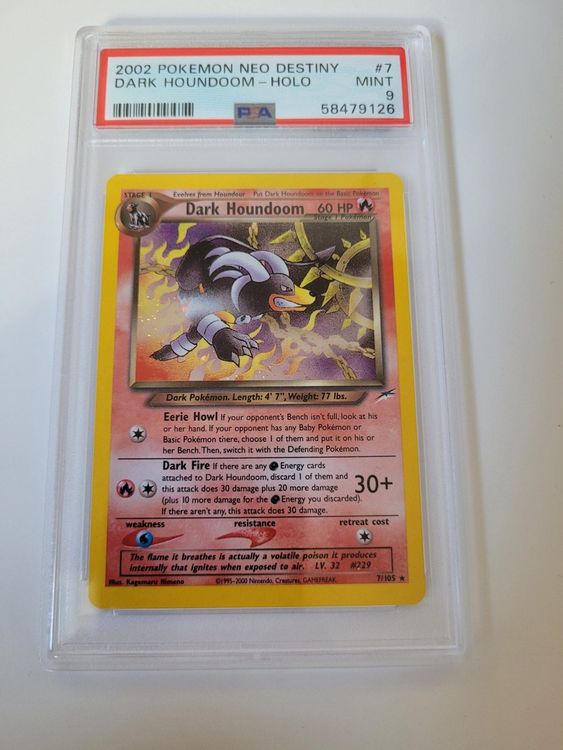 Pokemon Dark Houndoom Holo Neo Destiny | Kaufen auf Ricardo