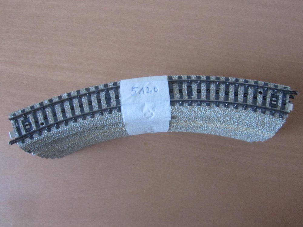 Märklin HO 10 x 5120 Voie courbe / Gebogenes M-Gleis | Kaufen auf Ricardo