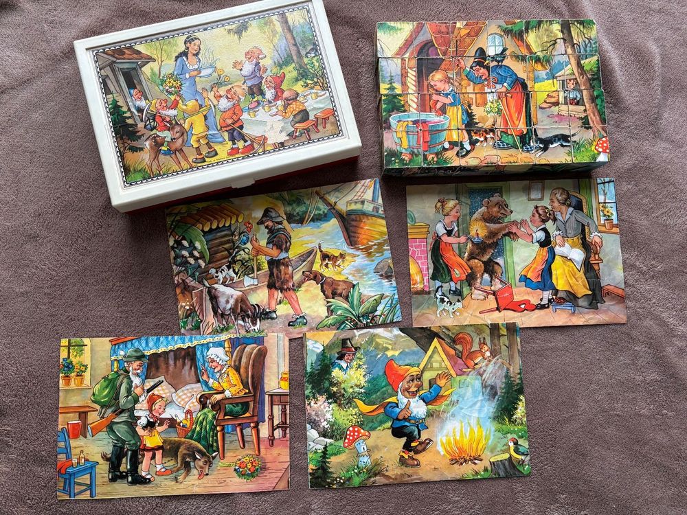 Würfelpuzzle Vintage, West Germany (Gebraucht) in Burgdorf für CHF 4 ...