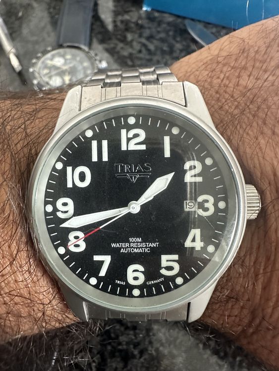 Trias Automatic Armbanduhr Edelstahl (Gebraucht) in für CHF 43 – mit ...